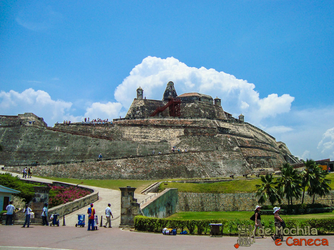 Castillo San Felipe de Barajas, o protetor de Cartagena de Indias